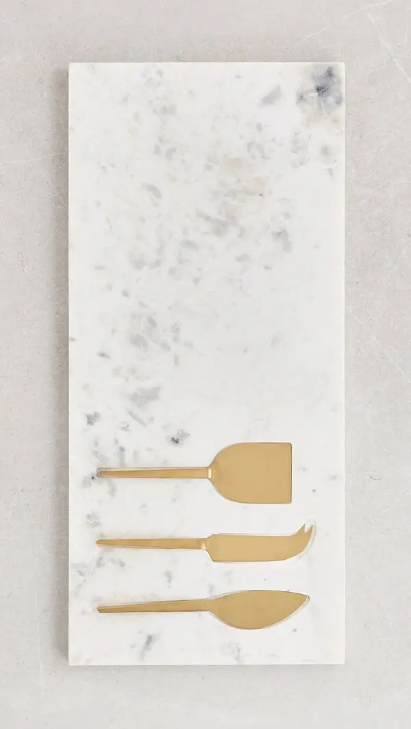 The Favorites Marble Tray Set Of 3 Cheese Tools