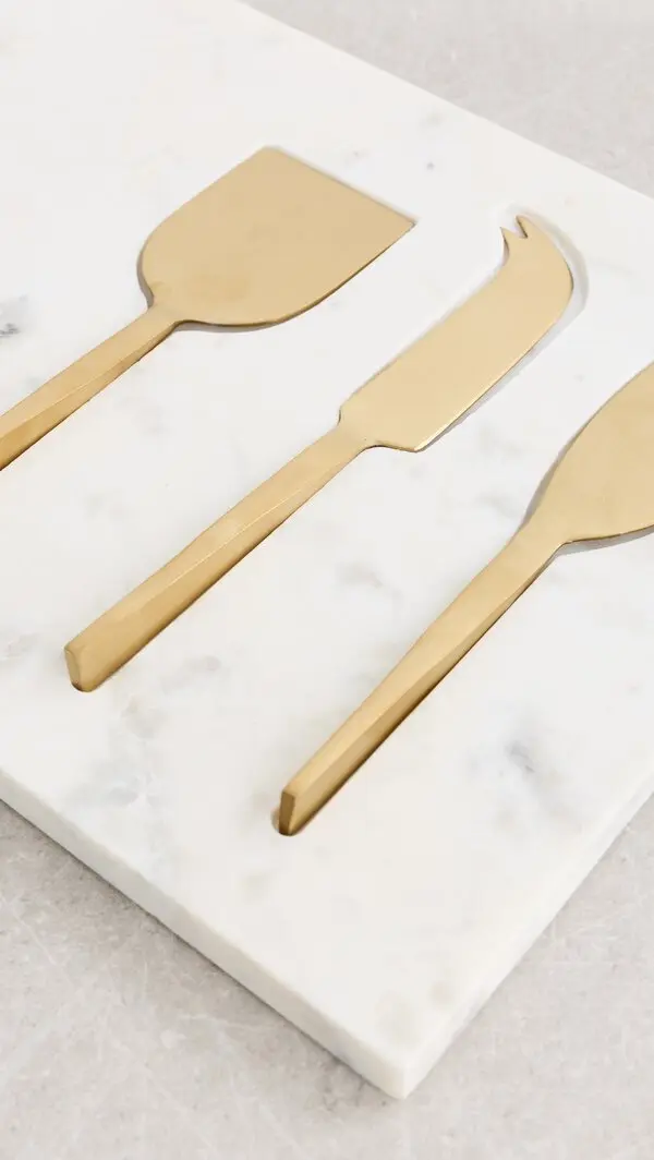 The Favorites Marble Tray Set Of 3 Cheese Tools