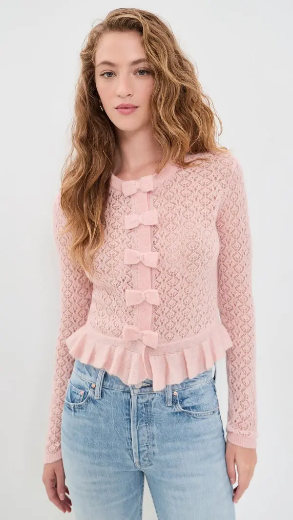 LoveShackFancy Galle Cardigan