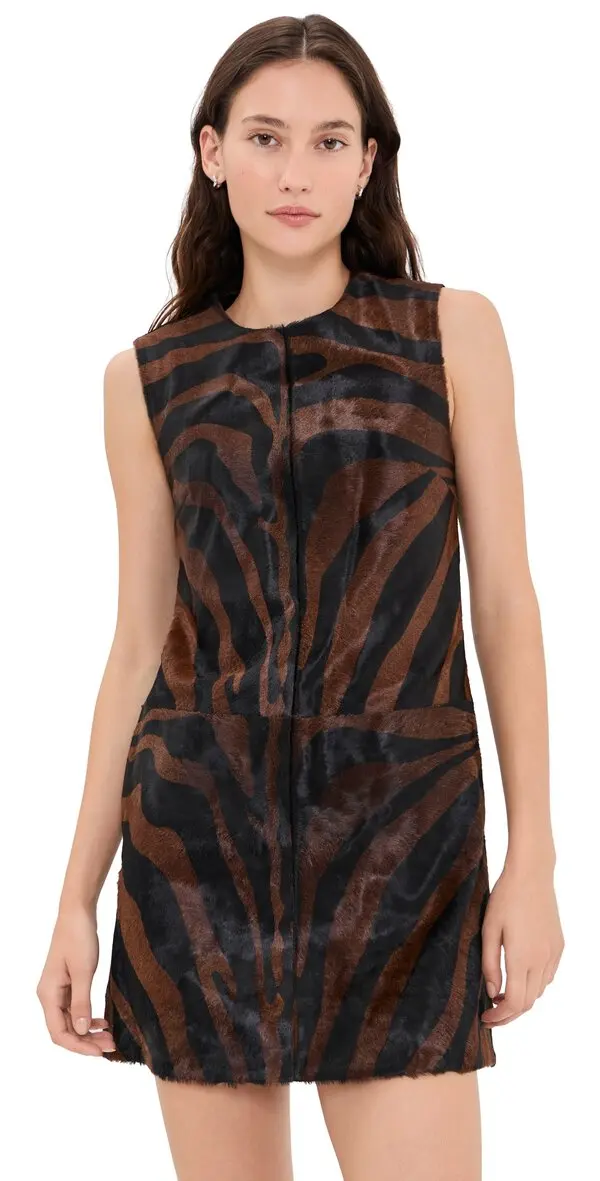 Simkhai Sonoma Mini Dress - Zebra
