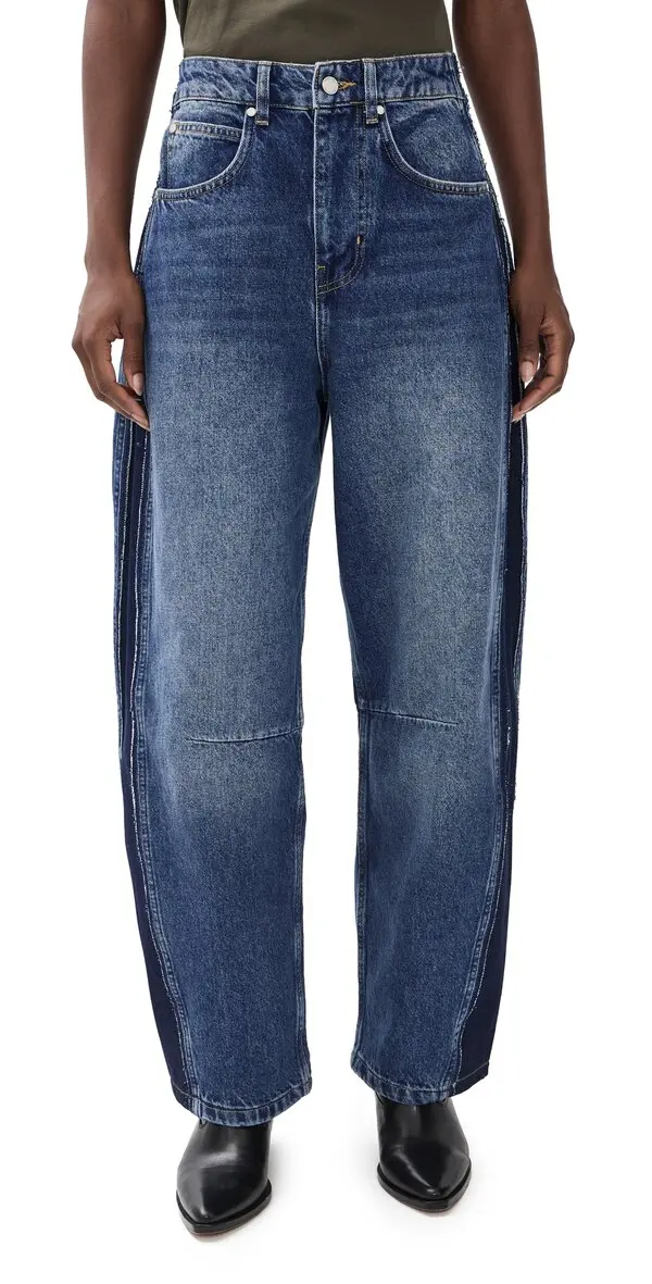 Essentiel Antwerp Kashba Patchwork Jeans - Combo1 Midnight Wave