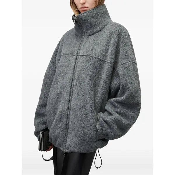 Alexander Wang Grey Jackets Bomber Jackets