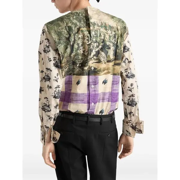 Prada Neutrals Shirts - Cream