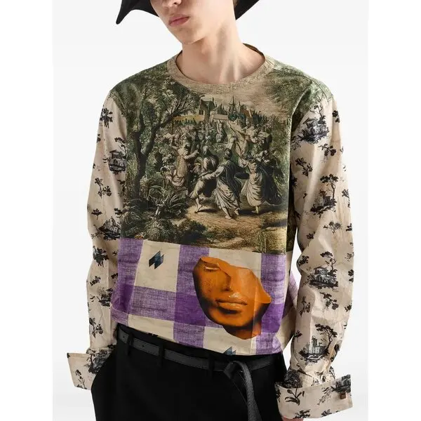 Prada Neutrals Shirts - Cream