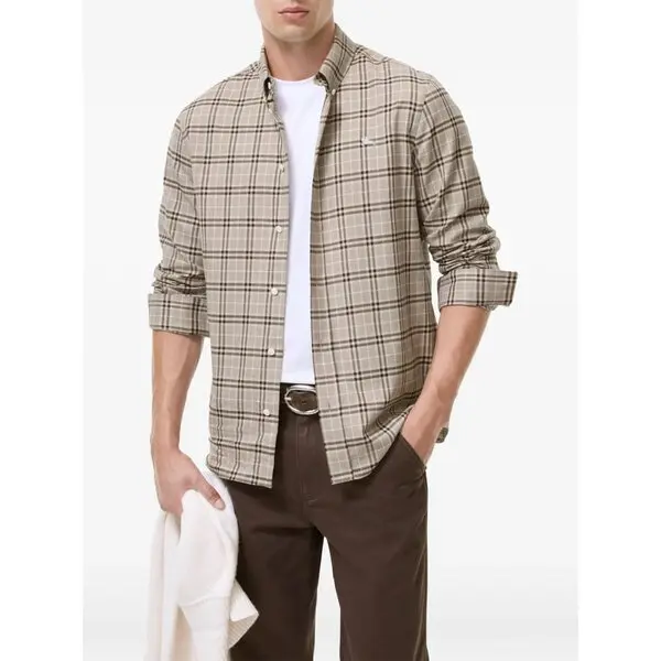 Burberry Neutrals Shirts - Cream