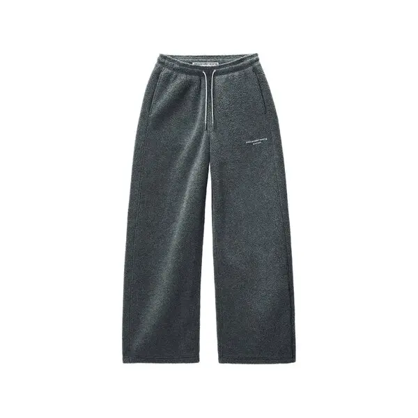 Alexander Wang Grey Trousers Track Pants - Gray