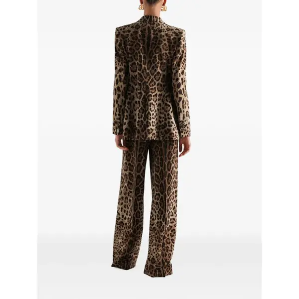 Dolce & Gabbana Neutrals Trousers Tailored Trousers