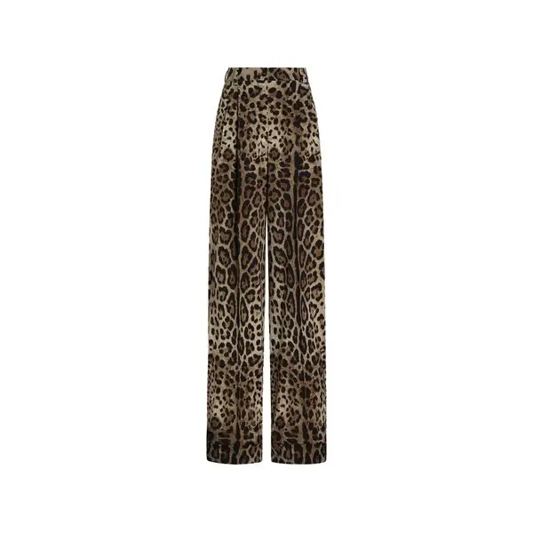 Dolce & Gabbana Neutrals Trousers Tailored Trousers - Cream
