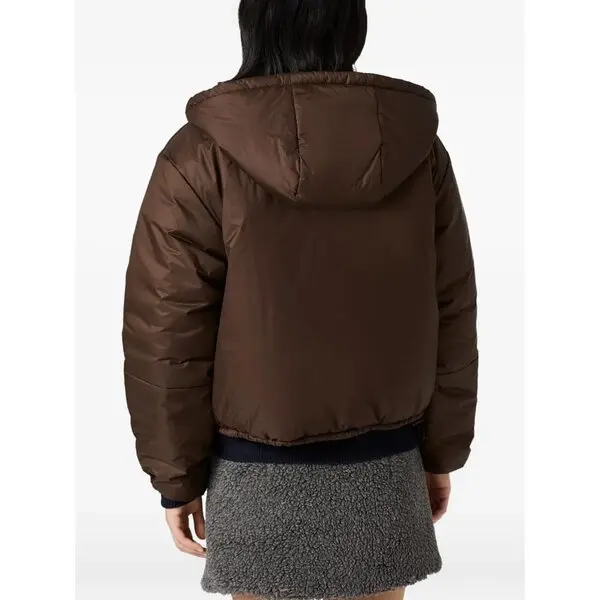 Miu Miu Jackets Puffer Jackets - Brown