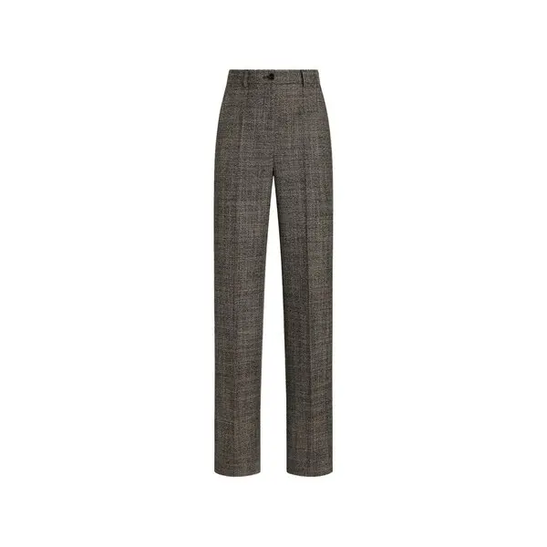 Dolce & Gabbana Grey Trousers Tailored Trousers
