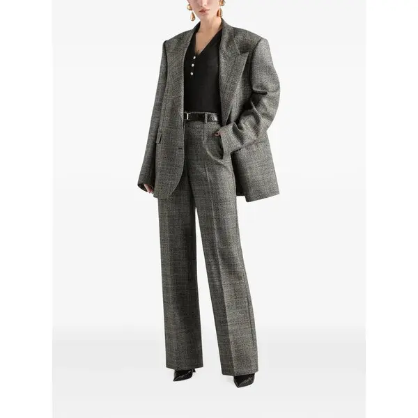 Dolce & Gabbana Grey Trousers Tailored Trousers