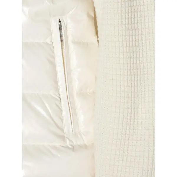 Moncler White Jackets Padded & Down Jackets