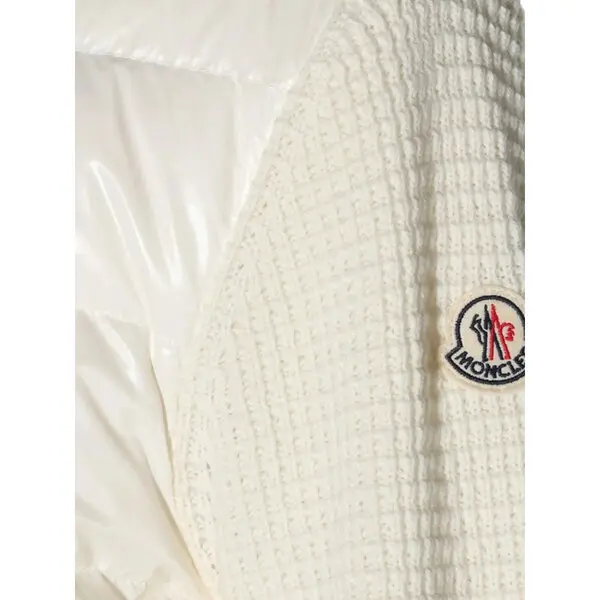 Moncler White Jackets Padded & Down Jackets