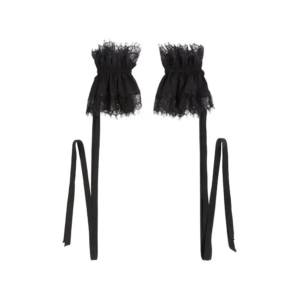 ANN DEMEULEMEESTER Gloves - Black
