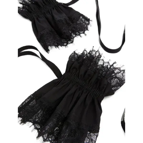 ANN DEMEULEMEESTER Gloves - Black