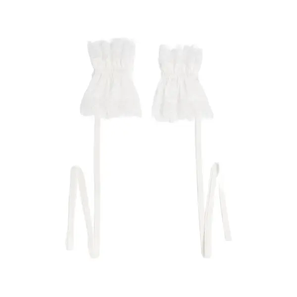 ANN DEMEULEMEESTER Gloves - White