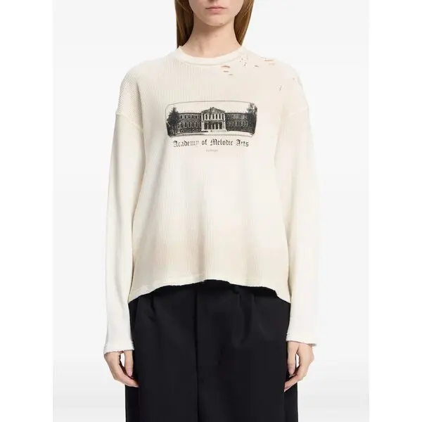 ANN DEMEULEMEESTER Neutrals Tops T-shirts & Jerseys