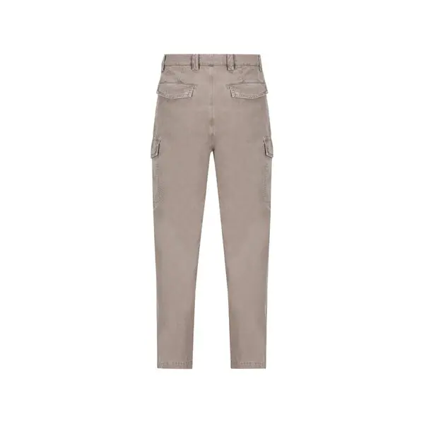 Brunello Cucinelli Grey Trousers Tapered Trousers