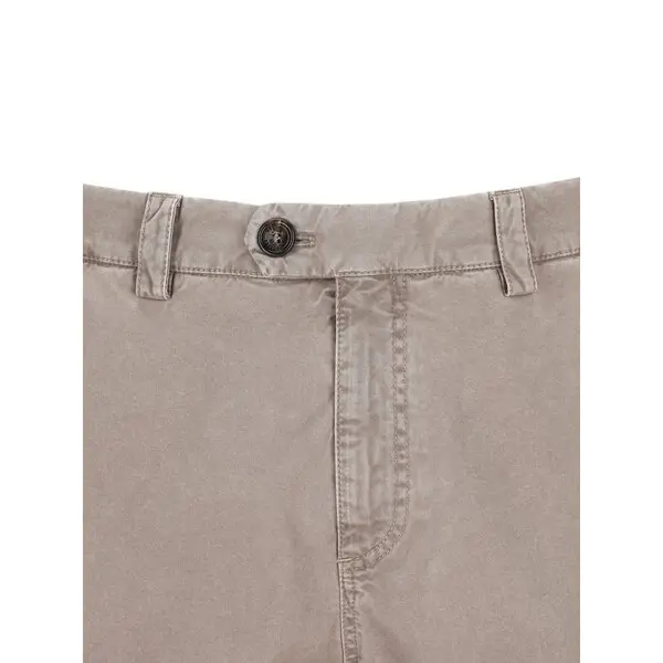 Brunello Cucinelli Grey Trousers Tapered Trousers