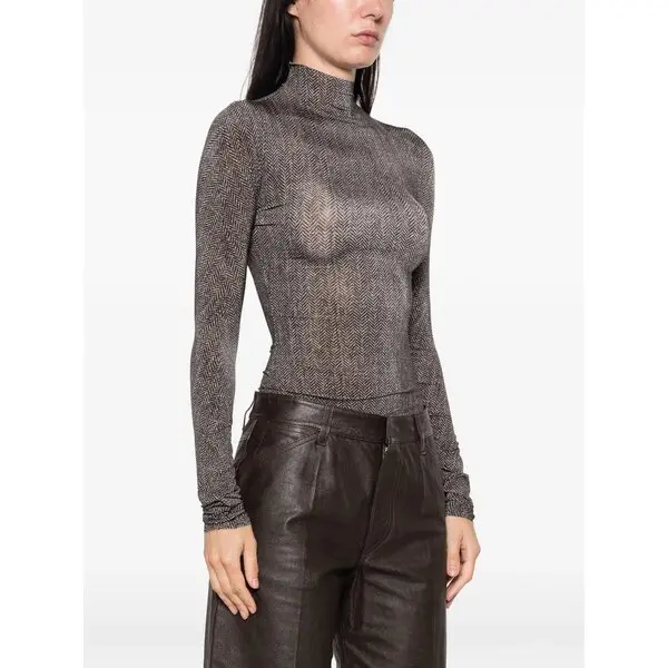 MAISON MARGIELA Grey Tops T-shirts & Jerseys