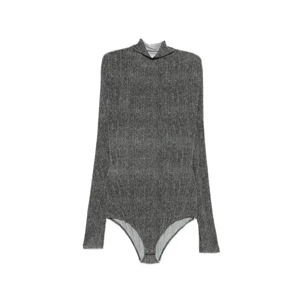 MAISON MARGIELA Grey Tops T-shirts & Jerseys - Gray