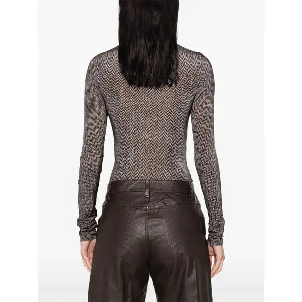 MAISON MARGIELA Grey Tops T-shirts & Jerseys - Gray