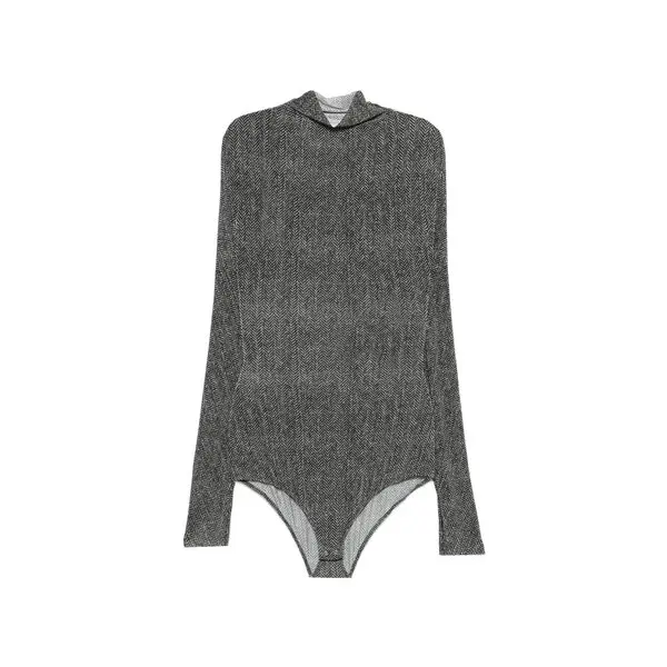 MAISON MARGIELA Grey Tops T-shirts & Jerseys - Gray