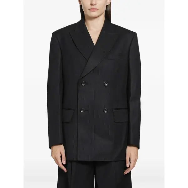 Junya Watanabe Jackets Oversized Jackets - Black