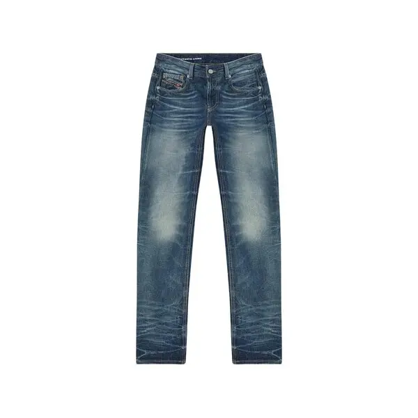 DIESEL® Denim Straight-leg Jeans - Blue