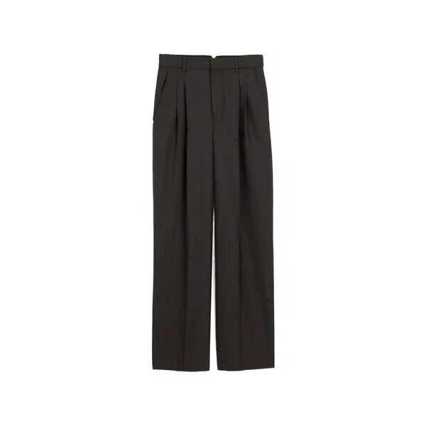 AMI Paris Grey Trousers Tailored Trousers