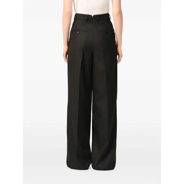 AMI Paris Grey Trousers Tailored Trousers