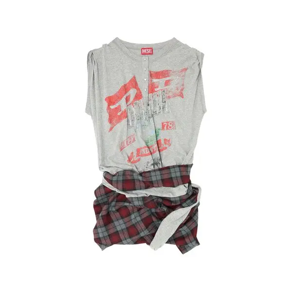 DIESEL® Grey All In One Playsuits - Gray