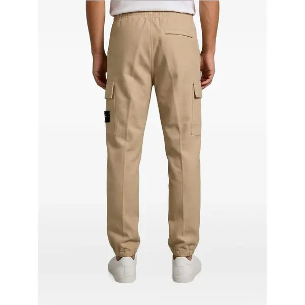 Stone Island Neutrals Trousers Track Pants - Cream