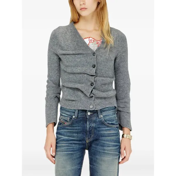 DIESEL® Grey Knitwear Cardigans