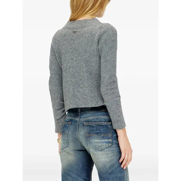 DIESEL® Grey Knitwear Cardigans
