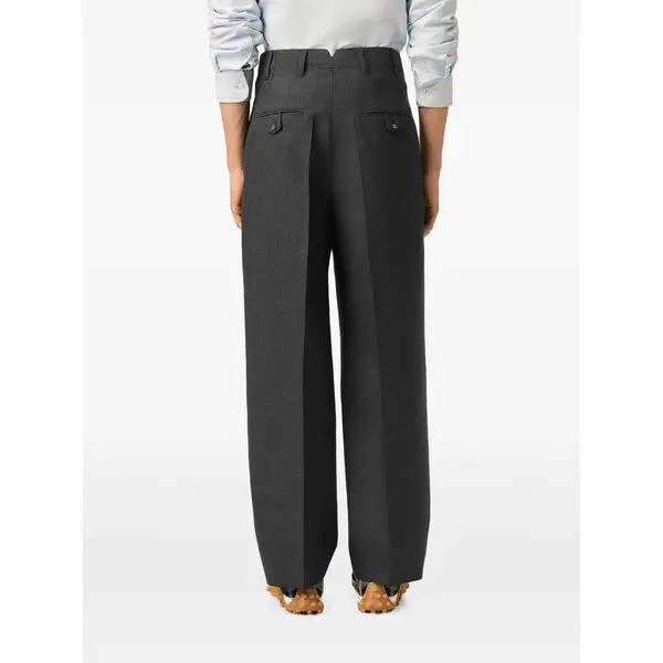 AMI Paris Grey Trousers Tailored Trousers