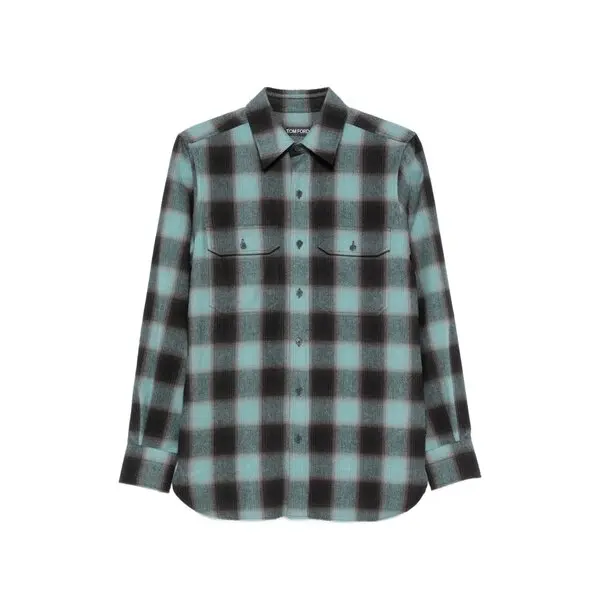 TOM FORD Grey Shirts - Gray
