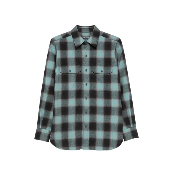 TOM FORD Grey Shirts - Gray