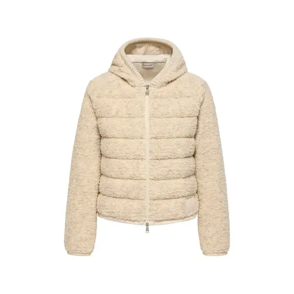 Moncler Neutrals Jackets Puffer Jackets
