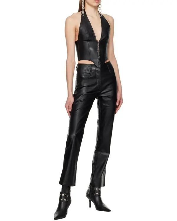 Miaou Logo Sleeveless Neck Vest