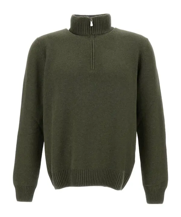 GRAN SASSO Long-sleeved Half-zip Jumper