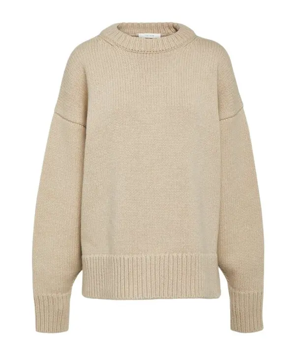 THE ROW Long Sleeve Sweater - Sand