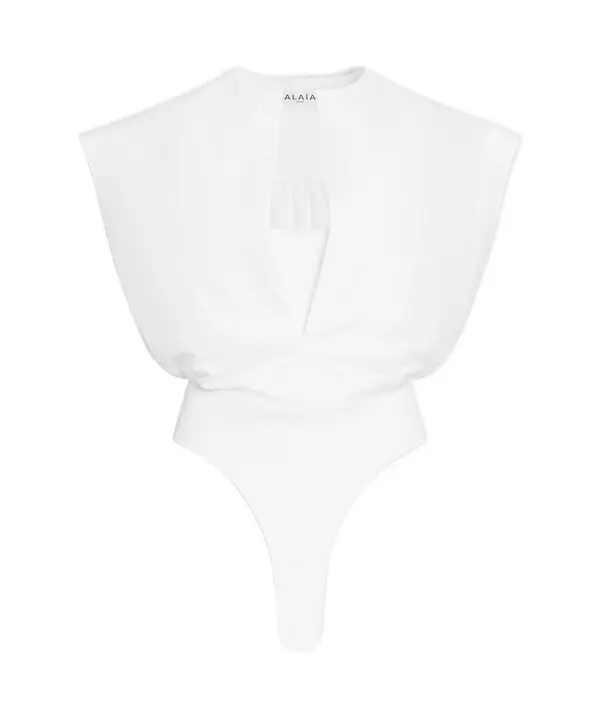 Alaïa Sleeveless Jumpsuit - White