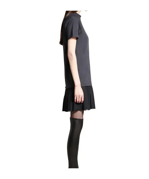 Balenciaga Layered Destroyed T-shirt Dress