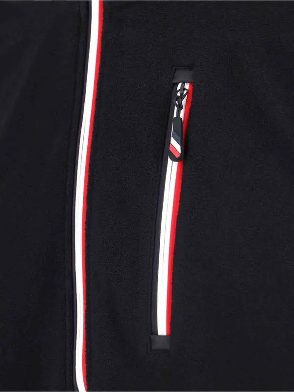 Moncler High Neck Fleece Sweatshirt