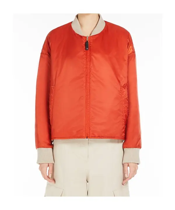 Max Mara Licia Reversible Bomber Jacket
