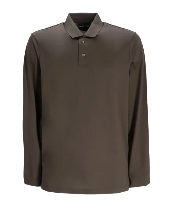 Emporio Armani Eagle-motif Polo Shirt