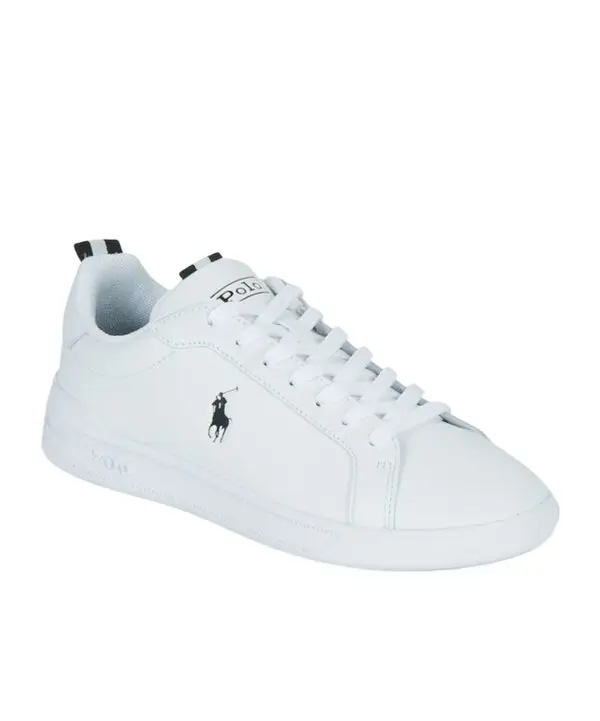 Ralph Lauren Logo-print Leather Sneakers