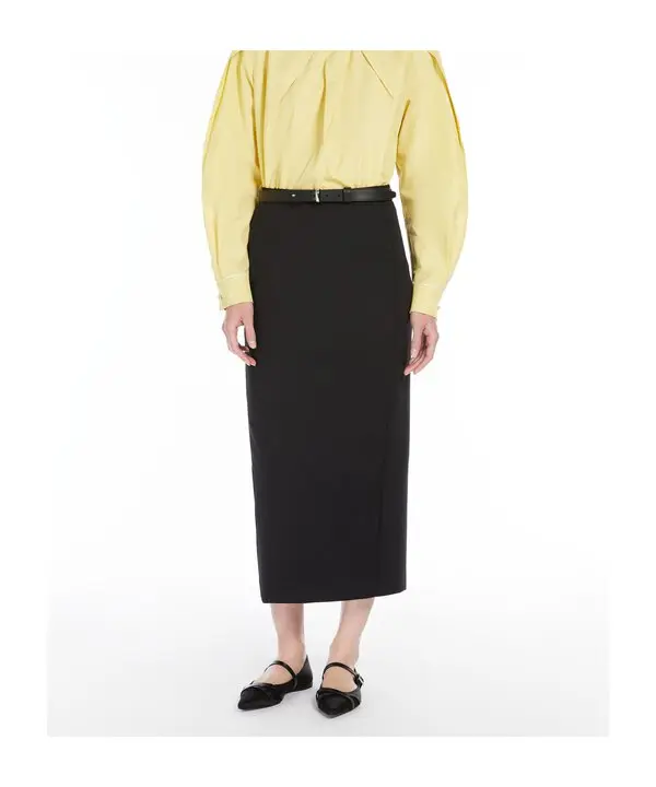 Max Mara Jersey Midi Skirt