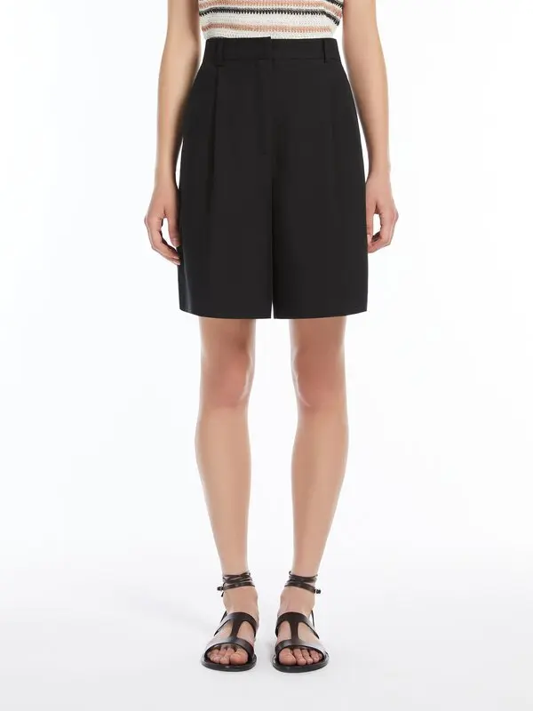 Max Mara Flared Bermuda Shorts